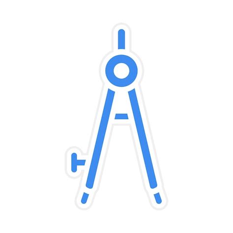 Premium Vector Drafting Compass Icon Vector Image Can Be Used For