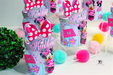 Minnie Mouse Potato Cans Minnie Favor Box Minnie Mouse Personalized