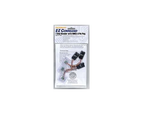 Bachmann Ez Command Decoder Wnmra 8 Pin Connector 3 Bac44916 Hobbytown