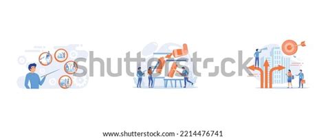 Multidisciplinary Teaching Method Modern Learning System Stock Vector