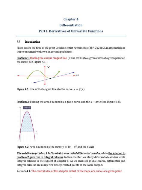 chapter 4 differentiation pdf tangent slope