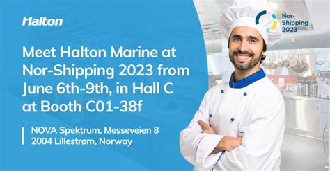 Meet Halton Marine In The Nor Shipping 2023 Exhibition In Oslo From June… Renju Krishnan