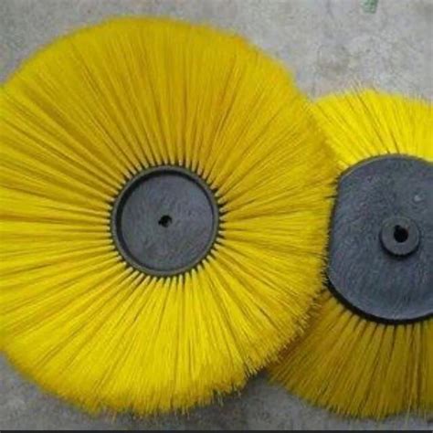 Plastic Round Yellow Nylon Side Brush For Cleaning 2 Inch At Rs 2100