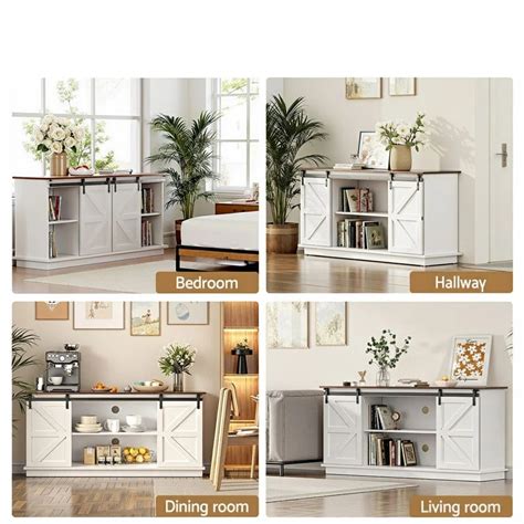 Artiss Buffet Sideboard Storage Cabinet Kitchen Cupboard Sliding Doors