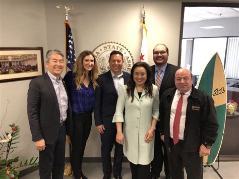 Coalition For Clean Air Board Visit Assemblymember Al Muratsuchi