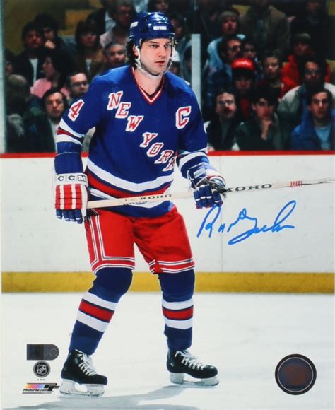 Ron Greschner Signed Rangers 8x10 Photo Aiv Pristine Auction