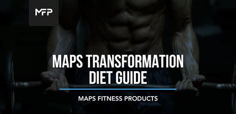 Maps Transformation Diet Guide Maps Fitness Products