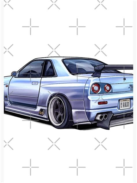 Nissan Skyline R34 Sketch