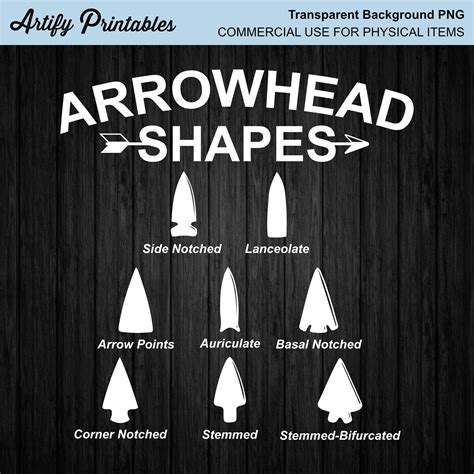 Arrowhead Png File Arrowhead Shirt Design Arrowhead Shapes Png
