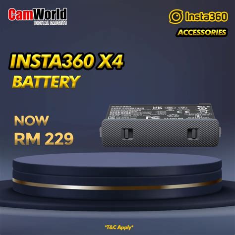 Accessory Insta X Battery Shopee Malaysia