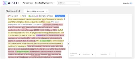 Readability Checker Readability Score Fleschreadingease