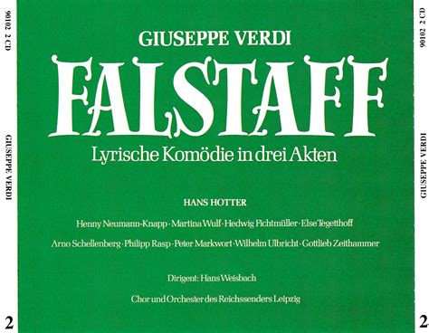 Afina Tus Oidos Verdi Falstaff Weisbach 1939