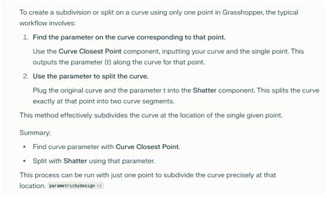 Creating A Polyline Out Of 2 Extended Curve And An Intersection Grasshopper Mcneel Forum