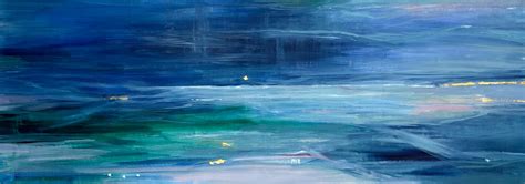 Night On The Baltic Sea During The North Painting By Anna Evtushenko
