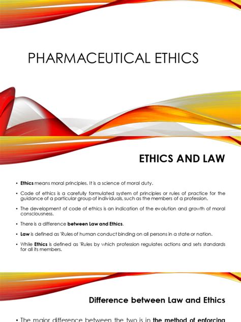 Code Of Pharmaceutical Ethics Pdf Pharmacy Pharmacist