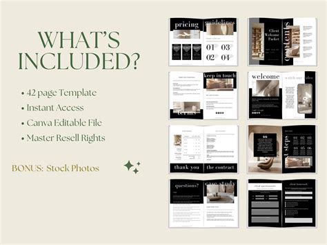 Client Welcome Pack Bundle Template Canva Virtual Assistant Welcome