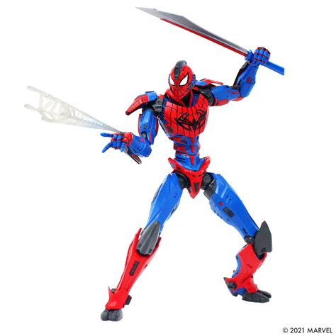 Marvel And Mondo Launch Mecha Action Figure Line With Spider Man