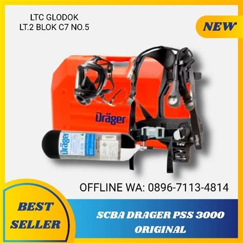 Jual Breathing Apparatus Drager Pss3000 Scba Drager Pss3000