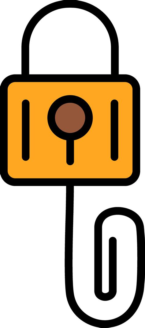 Picklock Line Filled Icon 43315830 Vector Art At Vecteezy