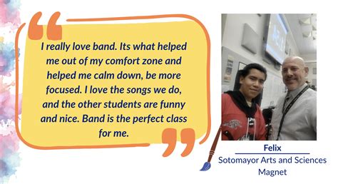 Band At Sotomayor Academics Sonia Sotomayor Art And Sciences Magnet