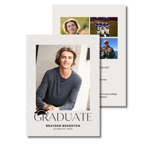 High School Graduation Announcement Ideas • Persnickety Prints