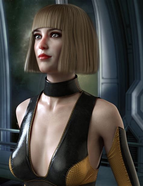 Lillian Hair For Genesis 8 Femaless Daz 3d