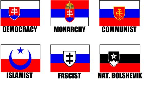 Alternate Flags Of Slovakia By Wolfmoon25 On Deviantart