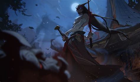 Artstation Yone Splash Art Esben Lash Rasmussen Lol League Of