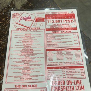 Pinks Pizza Updated September 2024 171 Photos And 231 Reviews 3404