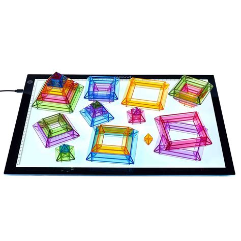 Translucent Stacking Pyramids Beckers School Supplies