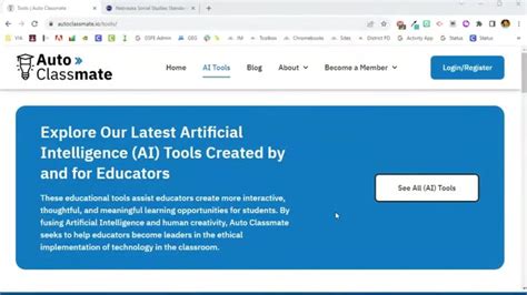 Auto Classmate Ai Tools For Educators To Boost Efficiency