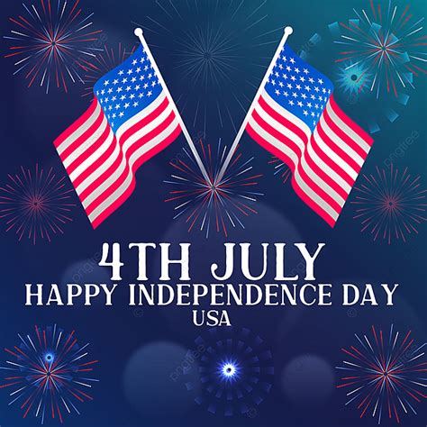 Celebrating Freedom Happy 4th Of July Vector Template Download On Pngtree
