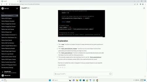 Python Program To Find Permutations Of A Number Youtube