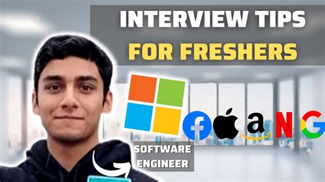Interview Tips For Freshers Software Engineering Ft Microsoft Swe Youtube
