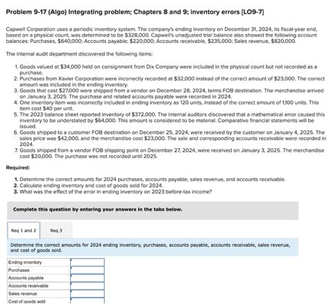 Solved Problem 9 17 Algo Integrating Problem Chapters 8