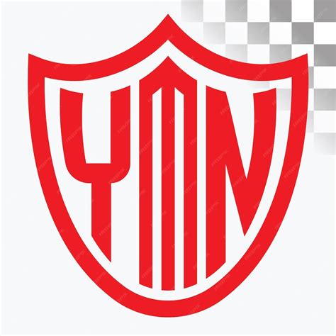 Premium Vector Ymn Letter Logo Design