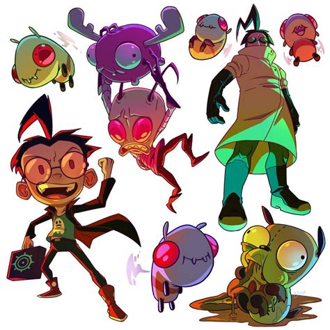 Zim Invader Characters At Terry Prater Blog