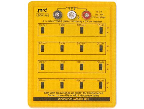 Decade Inductor Box At Ernest Barber Blog