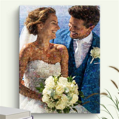 Wedding Photo Mosaic Capture Your Special Day