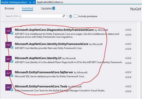 Core Trying To Addidentity To Webapi Netcore Wont Allow Me