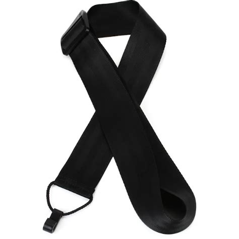 Daddario Nylon Classical Guitar Strap Black Nylon Dunkley Music