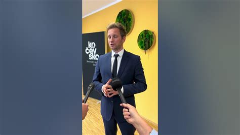 Gregor Košir župan Občine Kočevje Youtube