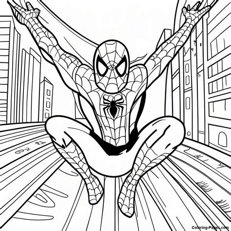 Spider Man No Way Home Coloring Page Coloring Page Free Printable Pdf
