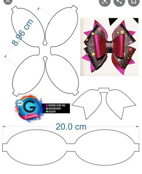 Moldes De Lazos Para Imprimir