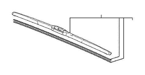 Lexus Rx 350h Windshield Wiper Blade Refill Left 8521411010 Haldeman Lexus Of Princeton