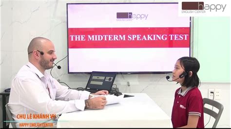 Chu LÊ KhÁnh Vy Happy English Center Youtube