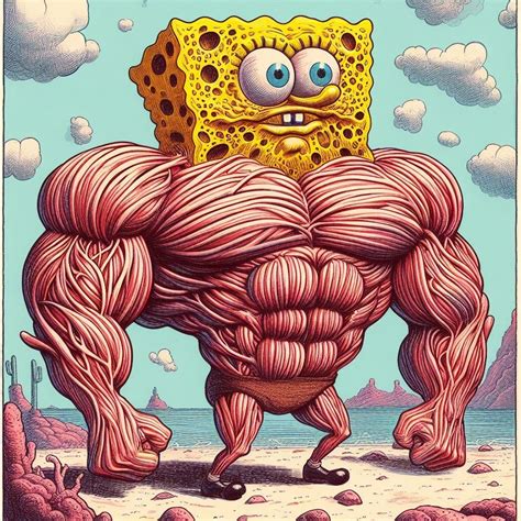 Buff Spongebob