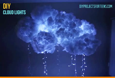 How To Make A Diy Cloud Light Diy Projects For Teens