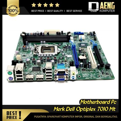 Jual Motherboard Mainboard Mobo Pc Merk Dell Optiplex Tipe Mt Original Murah Shopee Indonesia