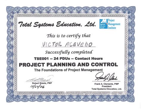 Pmi Project Planning Pdf